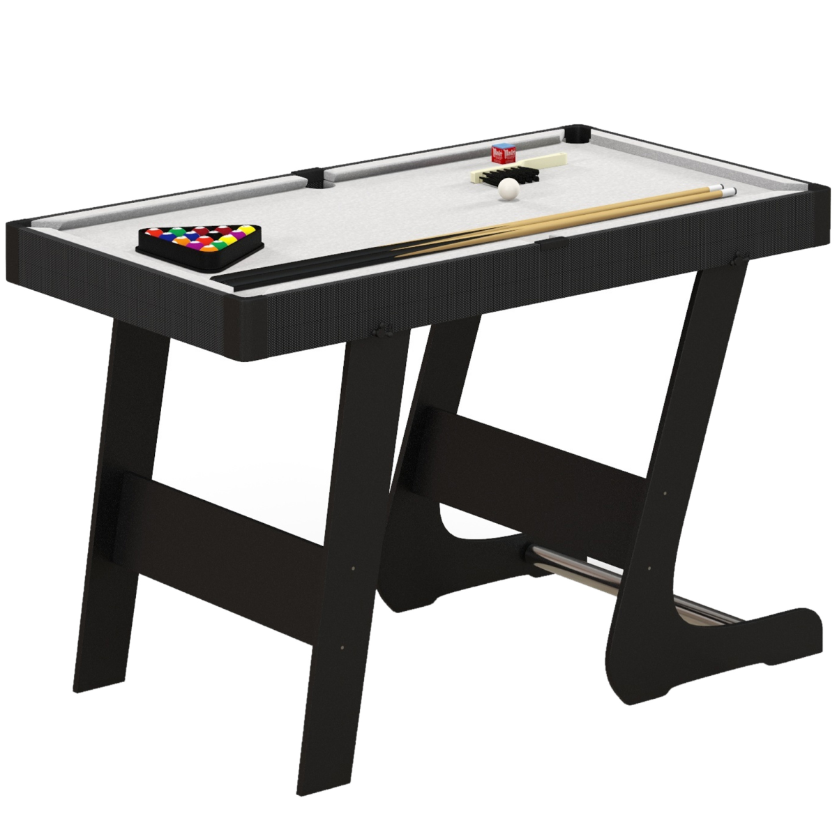 Compact 3.5ft Folding Billiard Table Set– 1shopstop